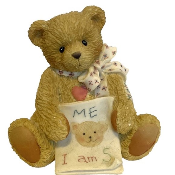 Cherished Teddies | Accents | Cherished Teddies 91291 1992 Age 5 Color ...